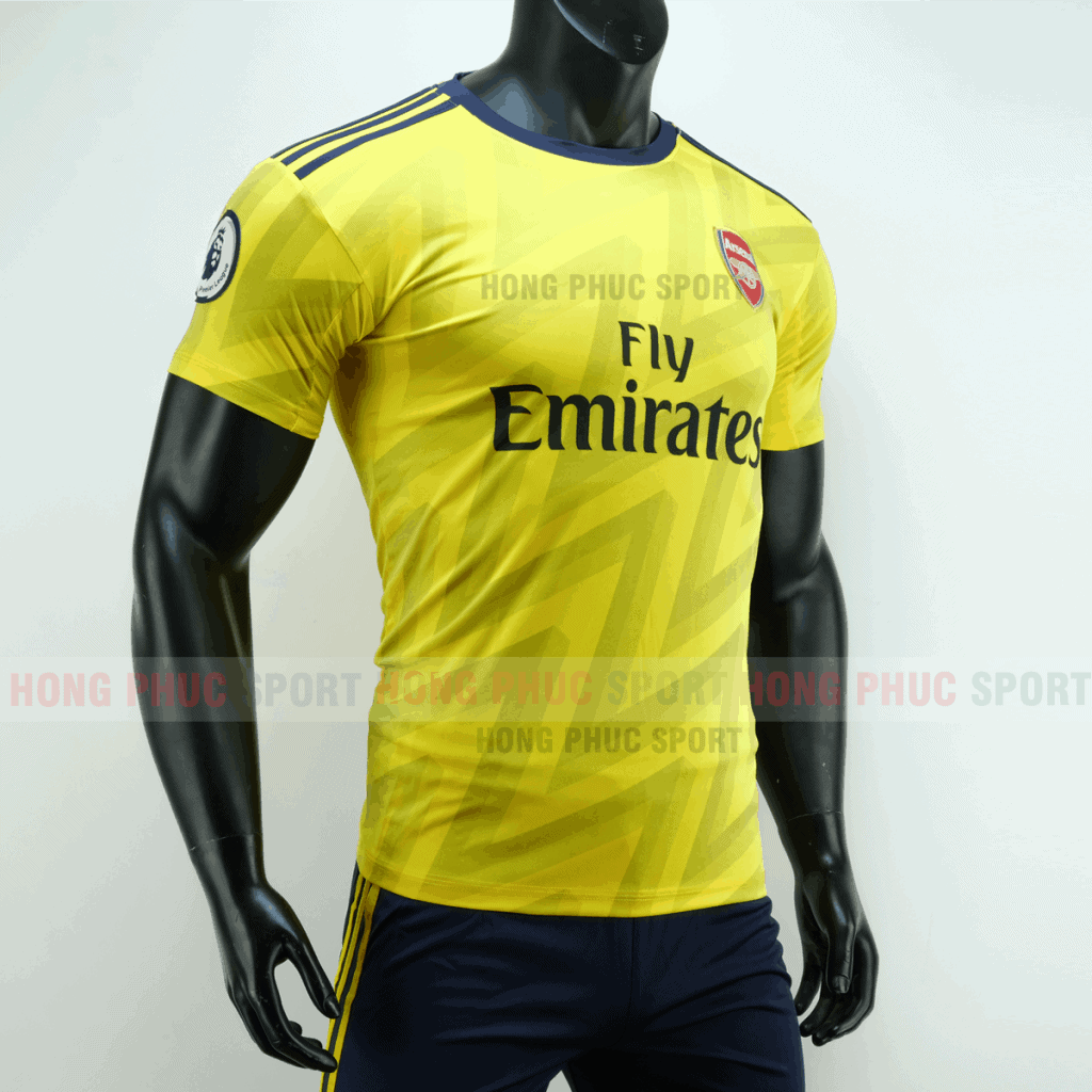 Áo bóng đá Arsenal 2019 2020 sân khách - Thun lạnh cao cấp