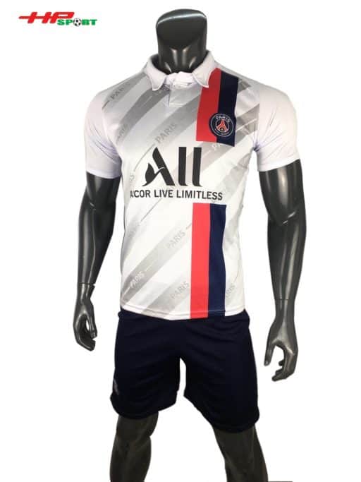 ÁO BÓNG ĐÁ PSG MẪU THỨ BA 2019 2020 MÀU TRẮNG