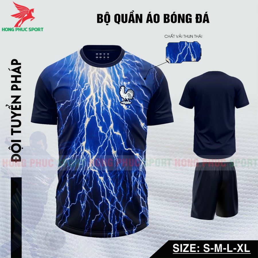 Áo tuyển Pháp World Cup 2022 sân nhà sân khách giá rẻ Chính Hãng